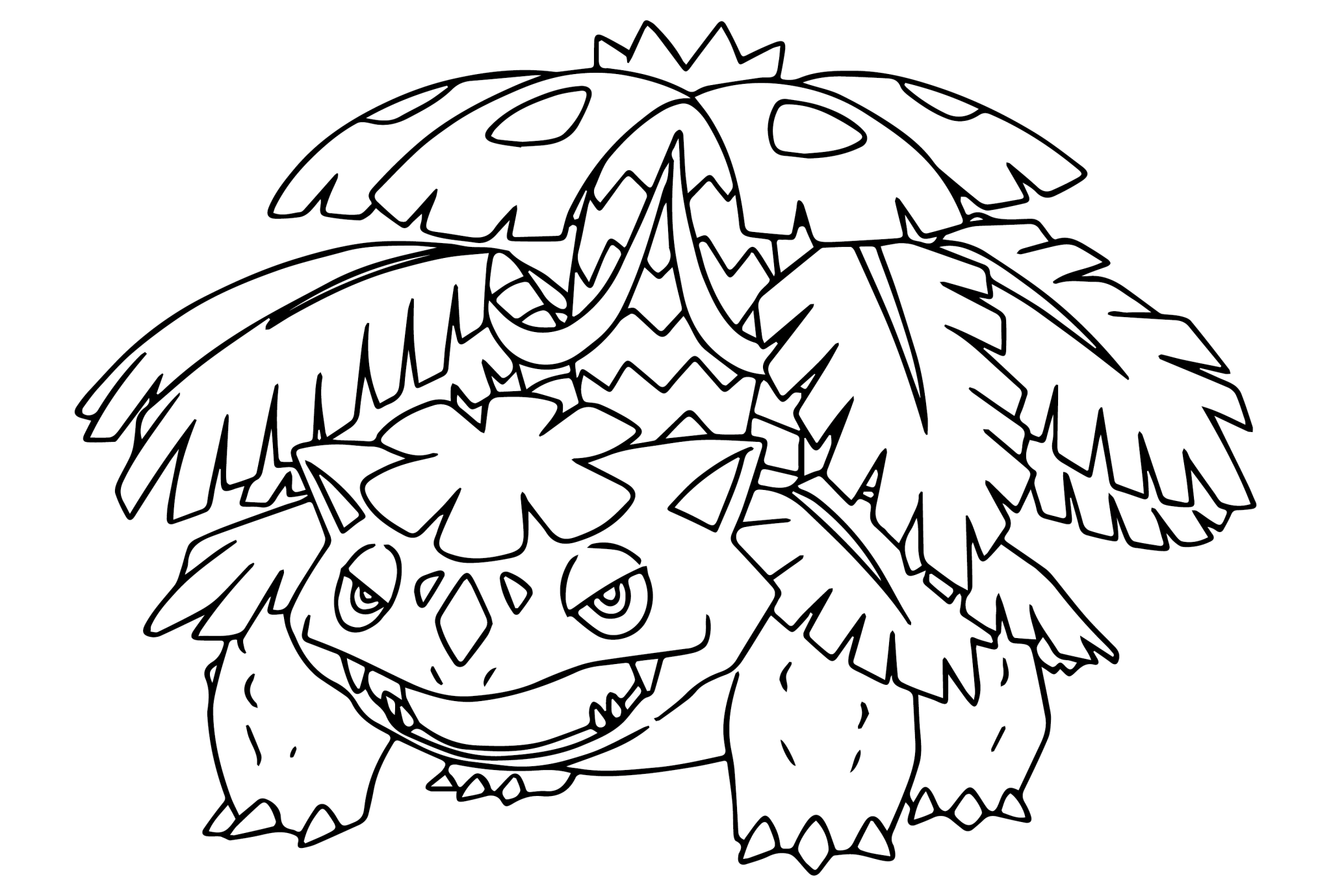 80+ Mega Pokemon Coloring Pages - Free Printable PDF & Online Coloring