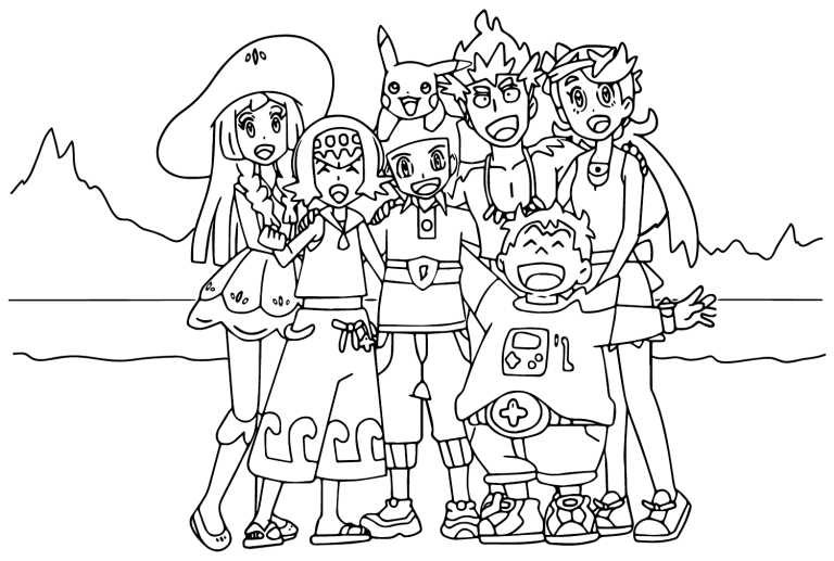20+ Kiawe Pokemon Coloring Pages - Free Printable PDF & Online Coloring