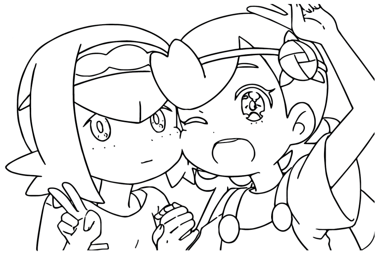 20+ Lana Pokemon Coloring Pages - Free Printable PDF & Online Coloring