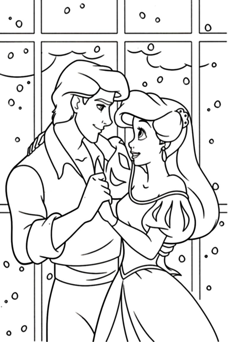 87 Free Printable Ariel Coloring Pages