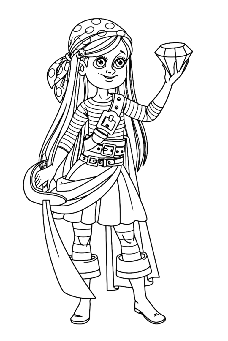 92 Free Printable Pirate Coloring Pages