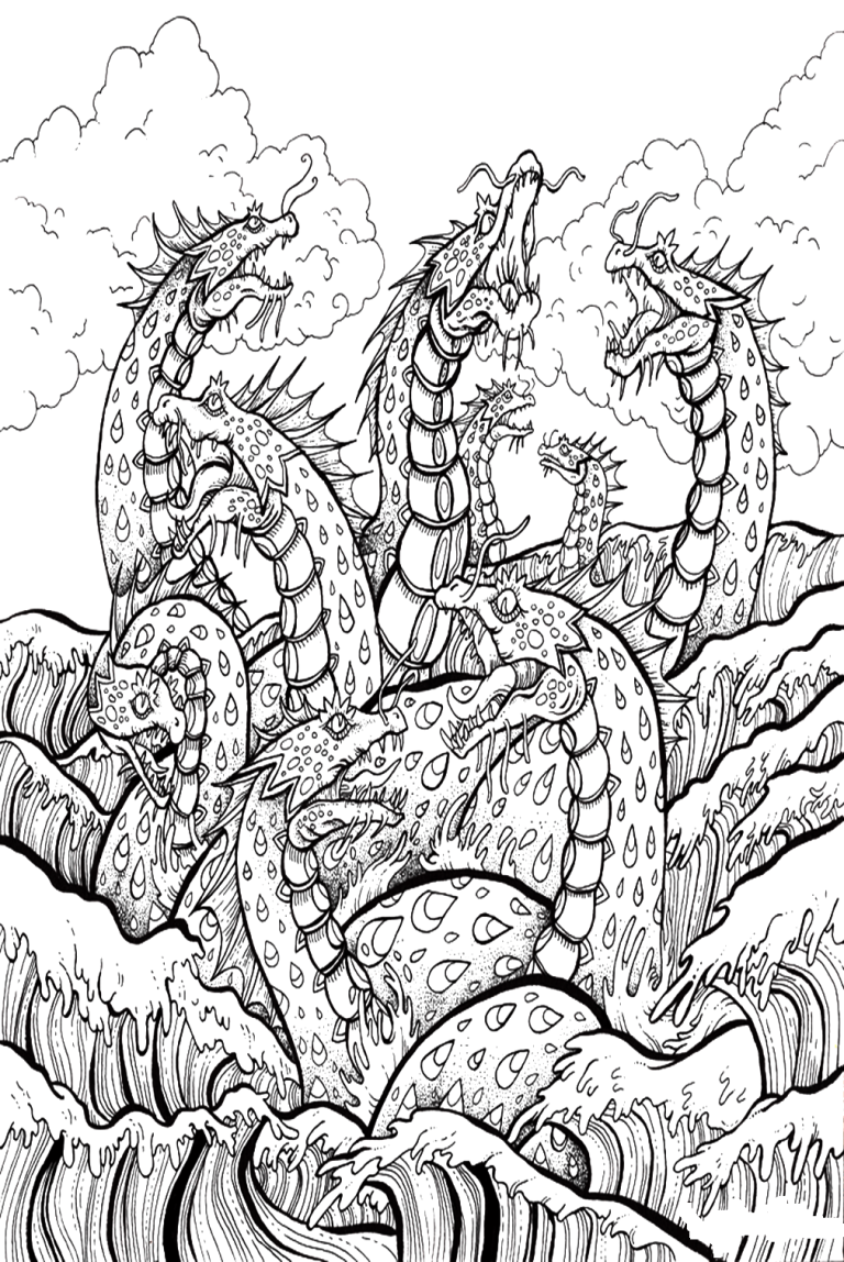 20+ Hydra Coloring Pages - Free Printable PDF & Online Coloring