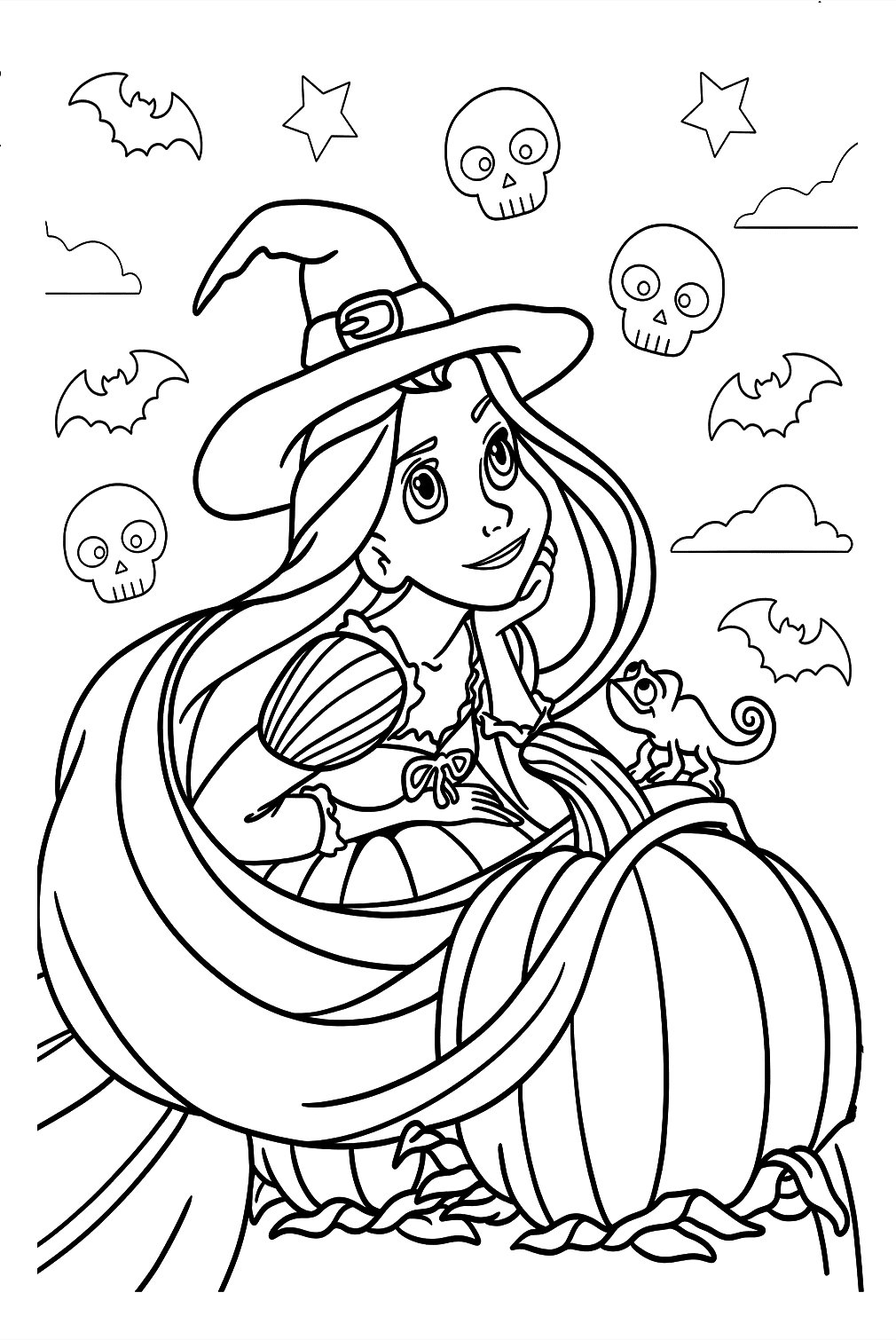 Disney Halloween Coloring Pages Printable Prntbl Disney Halloween Coloring Pages Printable Prntbl