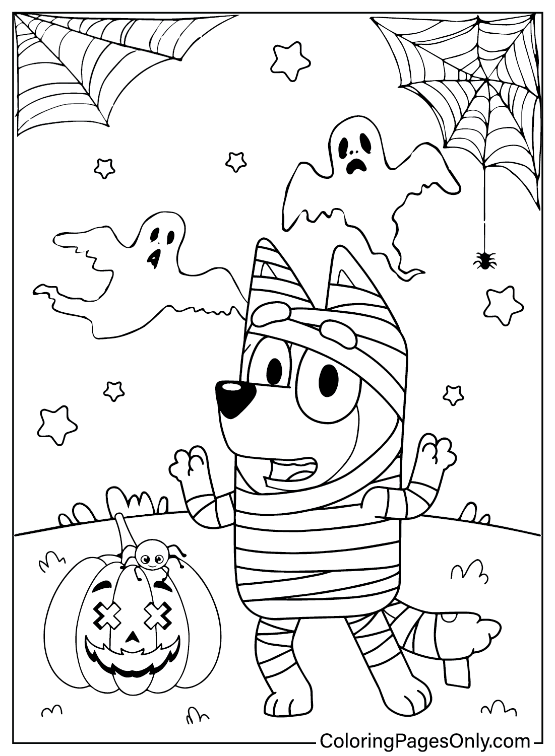 Desenhos De Bluey Heeler Para Colorir E Imprimir Verloop io