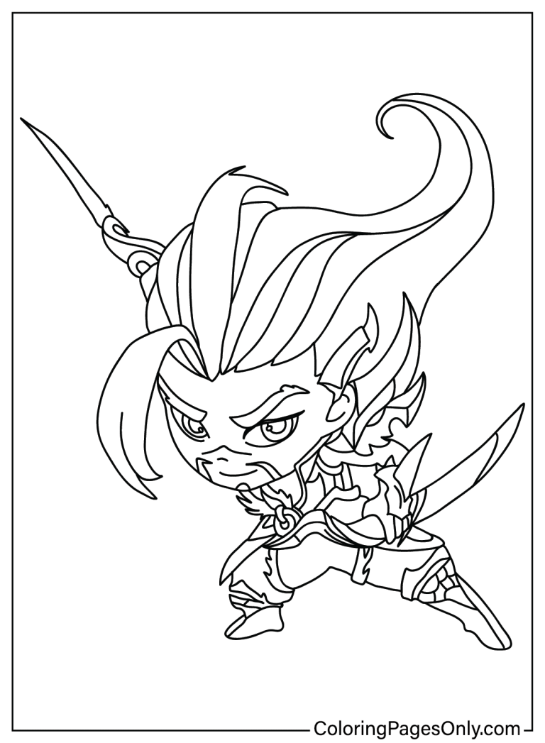 20+ Teamfight Tactics Coloring Pages - Free Printable PDF & Online Coloring