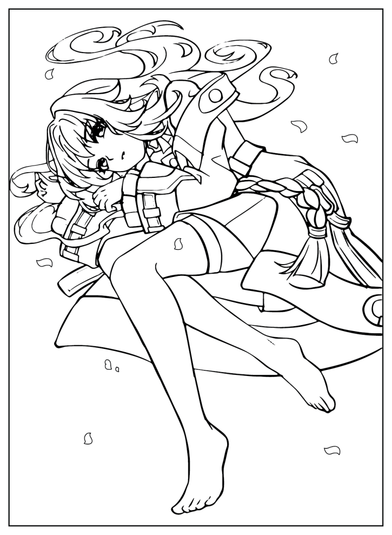 20+ Honkai: Star Rail Coloring Pages - Free Printable PDF & Online Coloring