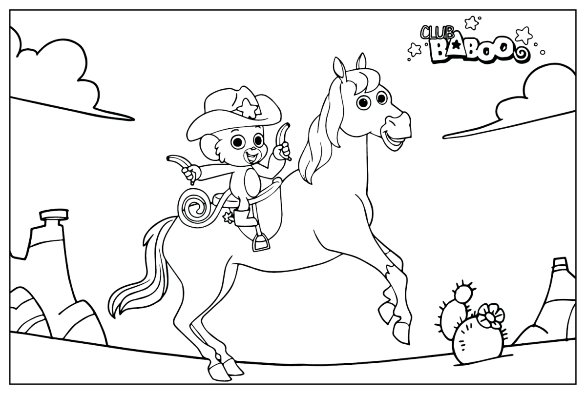 Club Baboo Coloring Pages - Free Printable PDF & Online Coloring