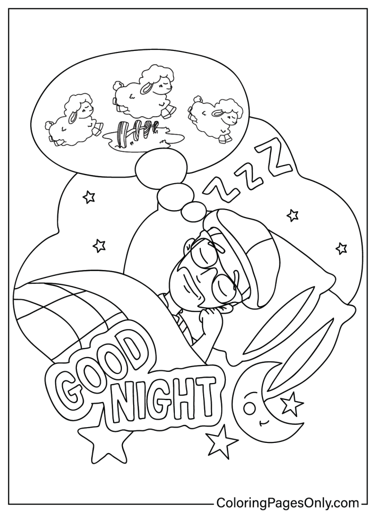 25 Free Printable Blippi Coloring Pages