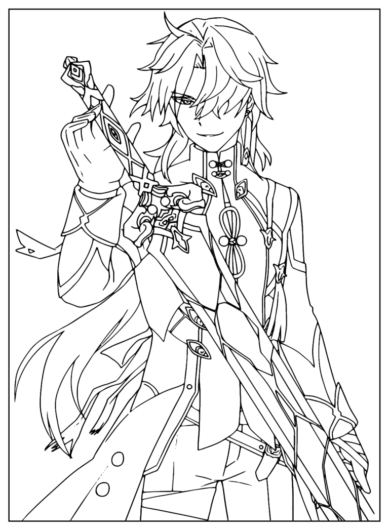 20+ Honkai: Star Rail Coloring Pages - Free Printable PDF & Online Coloring