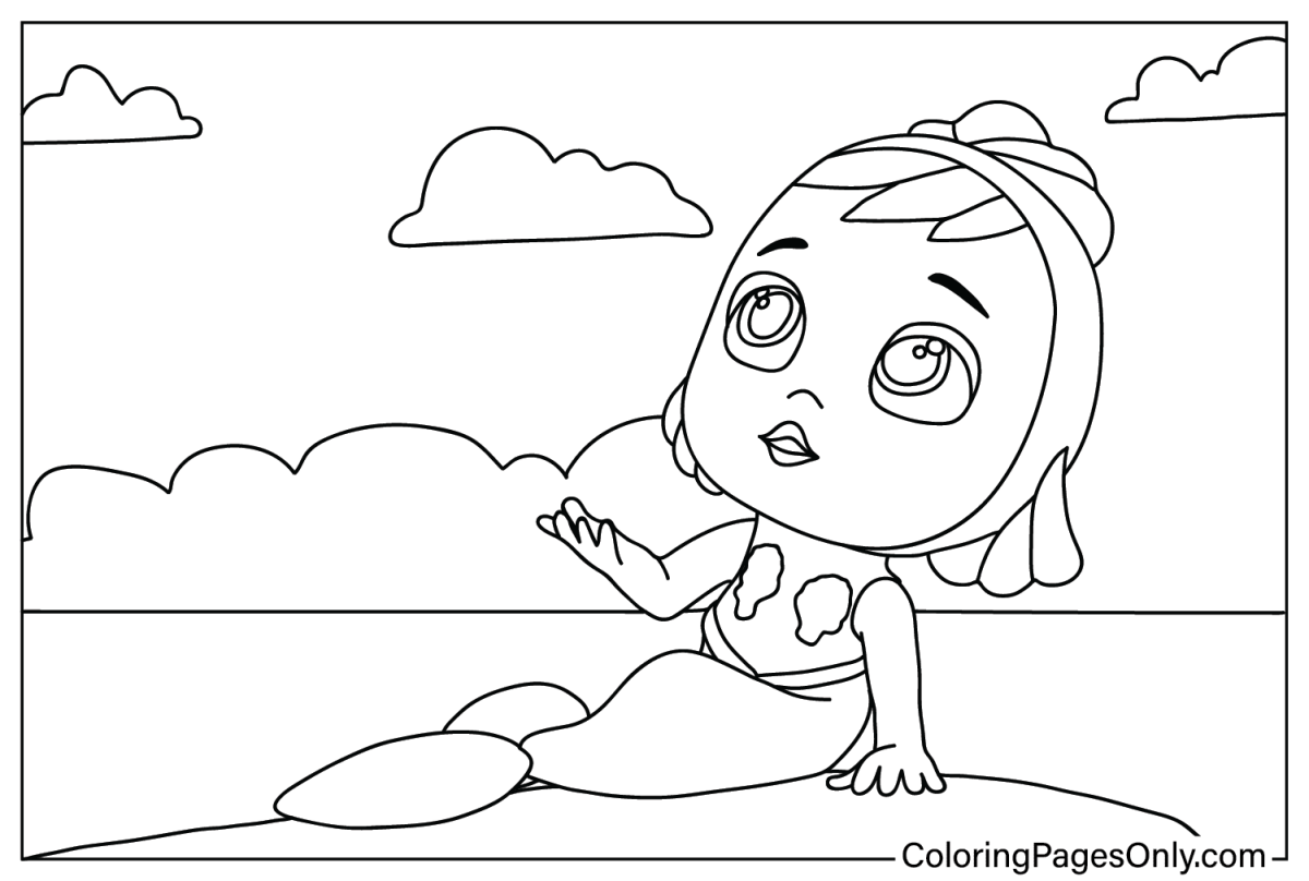 22 Free Printable Cry Babies Coloring Pages