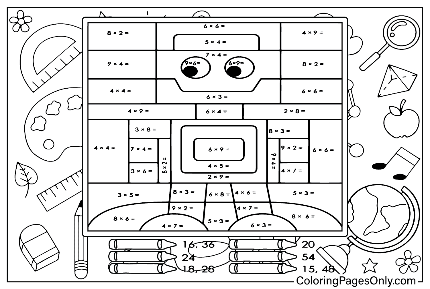 Multiplication Sheet Printable Prntbl concejomunicipaldechinu gov co