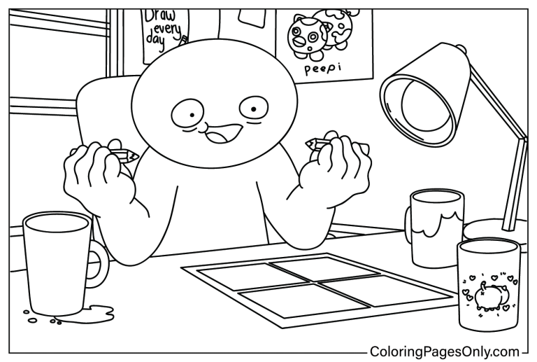 20+ TheOdd1sOut Coloring Pages - Free Printable PDF & Online Coloring