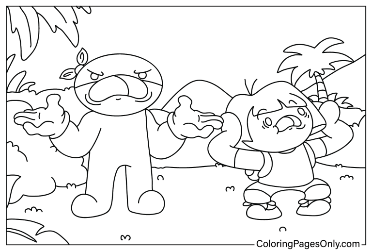 20+ TheOdd1sOut Coloring Pages - Free Printable PDF & Online Coloring