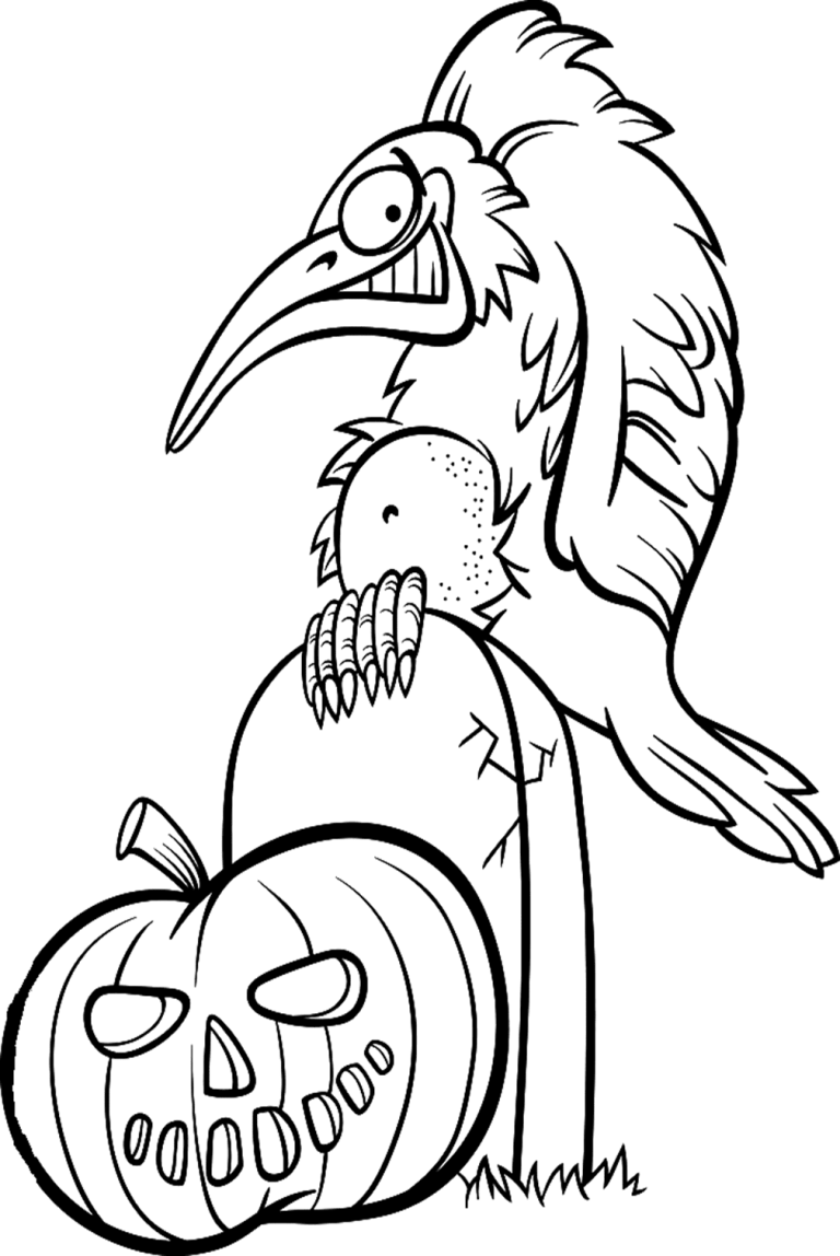 30+ Crow Coloring Pages - Free Printable PDF & Online Coloring