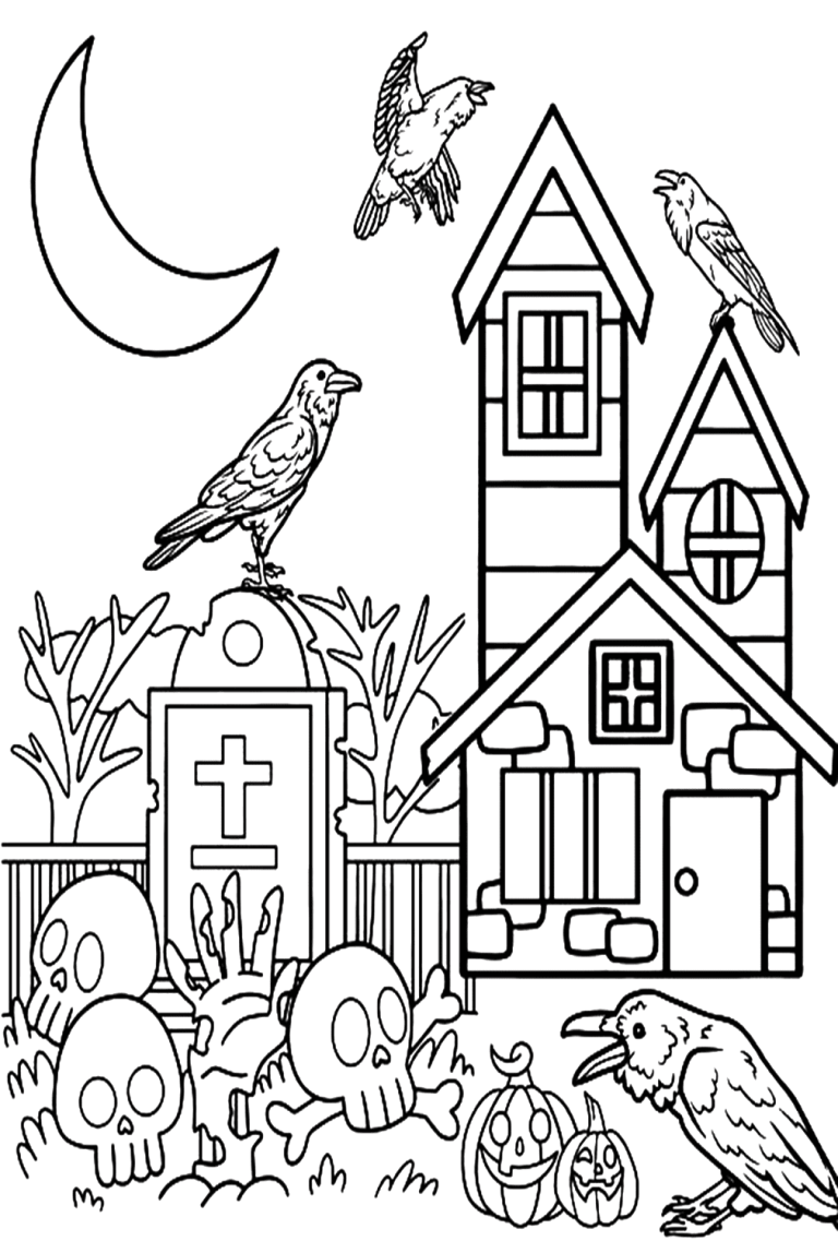 30+ Crow Coloring Pages - Free Printable PDF & Online Coloring
