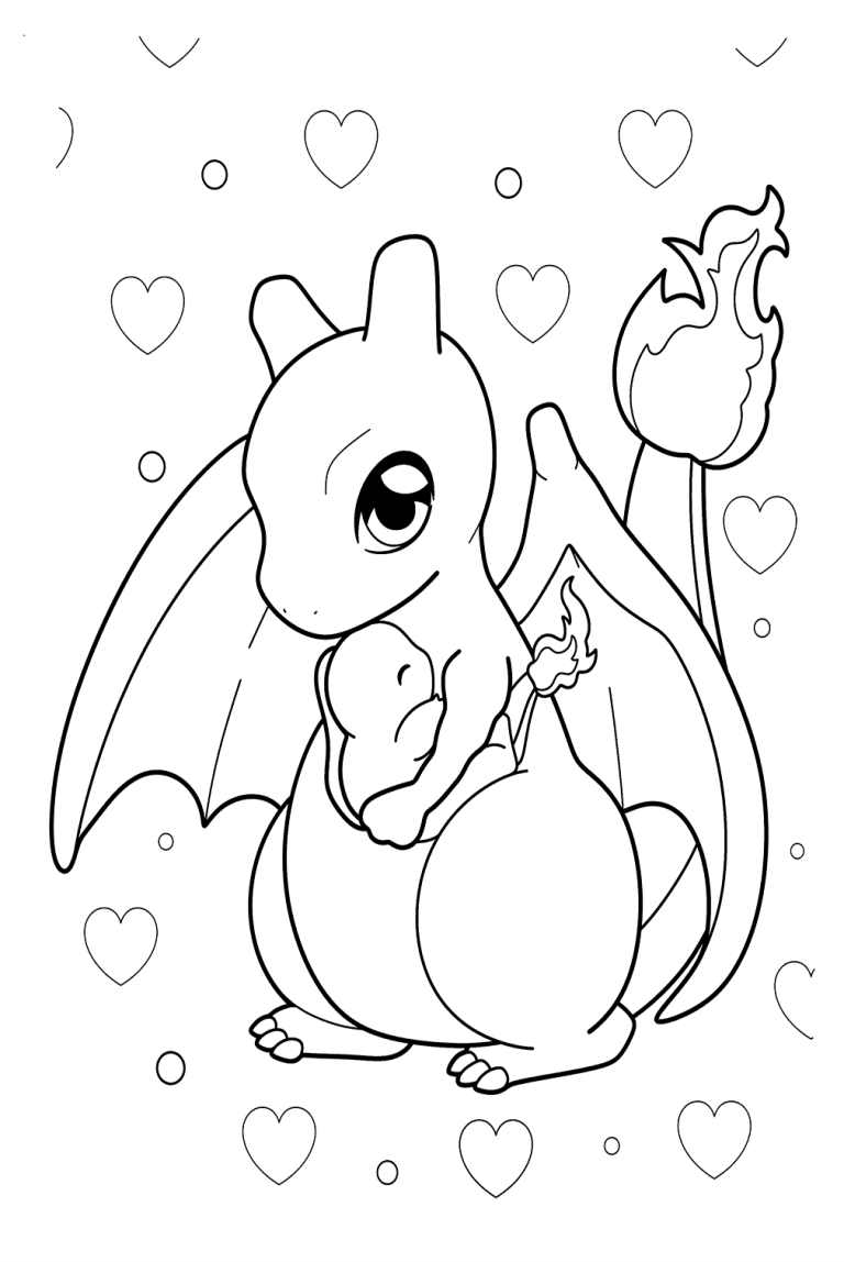 Charizard Coloring Pages - Free Printable Coloring Pages
