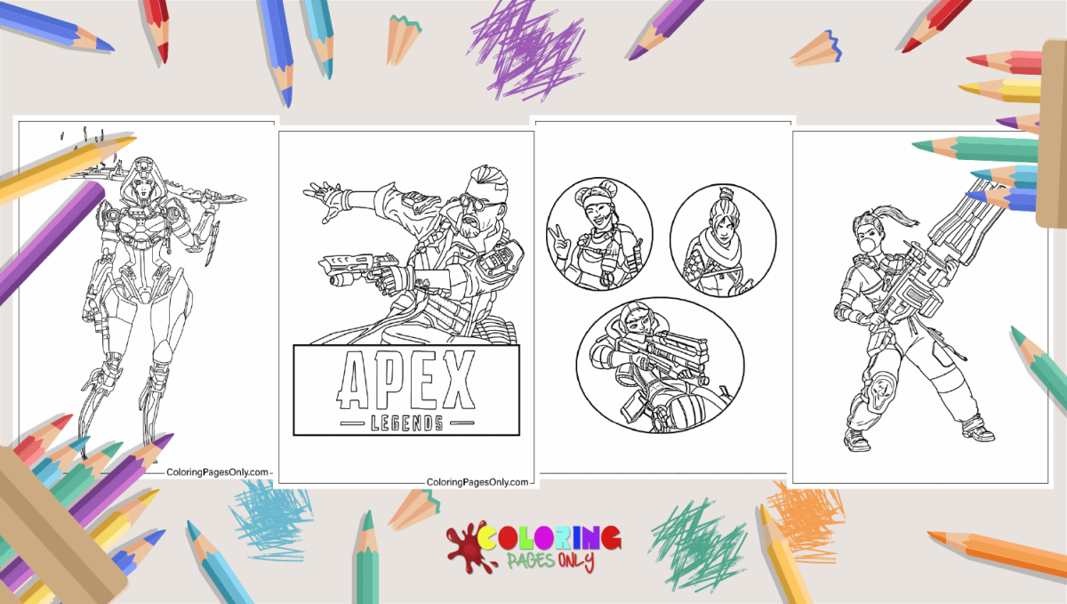 20+ Apex Legends Coloring Pages - Free Printable PDF & Online Coloring