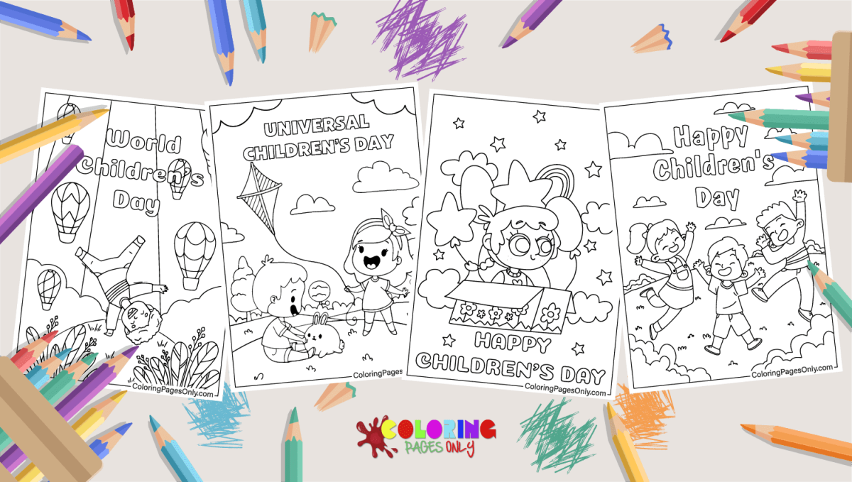 Children's Day Coloring Pages - Free Printable Coloring Pages