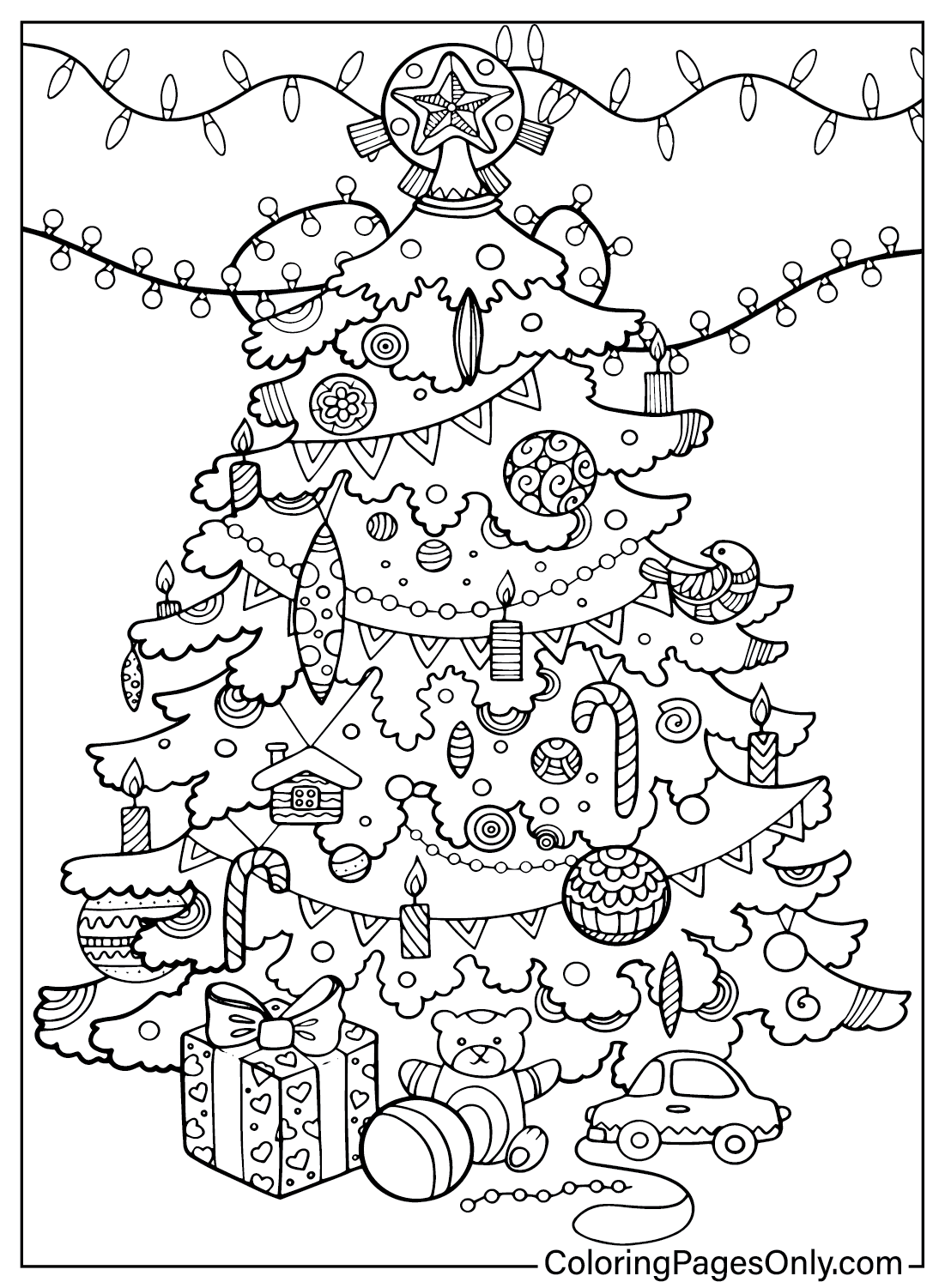 Christmas Tree Coloring Page Free Free Printable Coloring Pages Christmas Tree Coloring Page Free Free Printable Coloring Pages