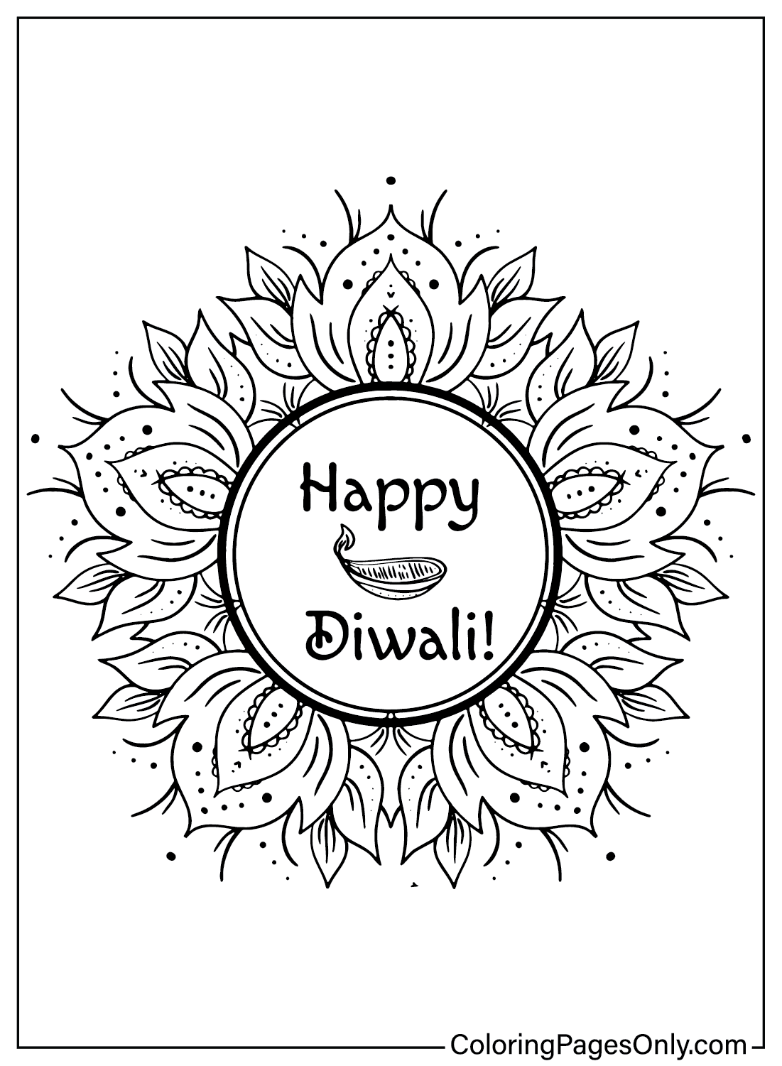Diwali Coloring Page Free Free Printable Coloring Pages Diwali Coloring Page Free Free Printable Coloring Pages