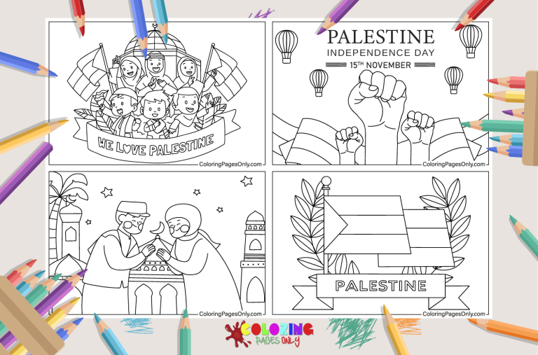 22 Free Printable Palestine Coloring Pages