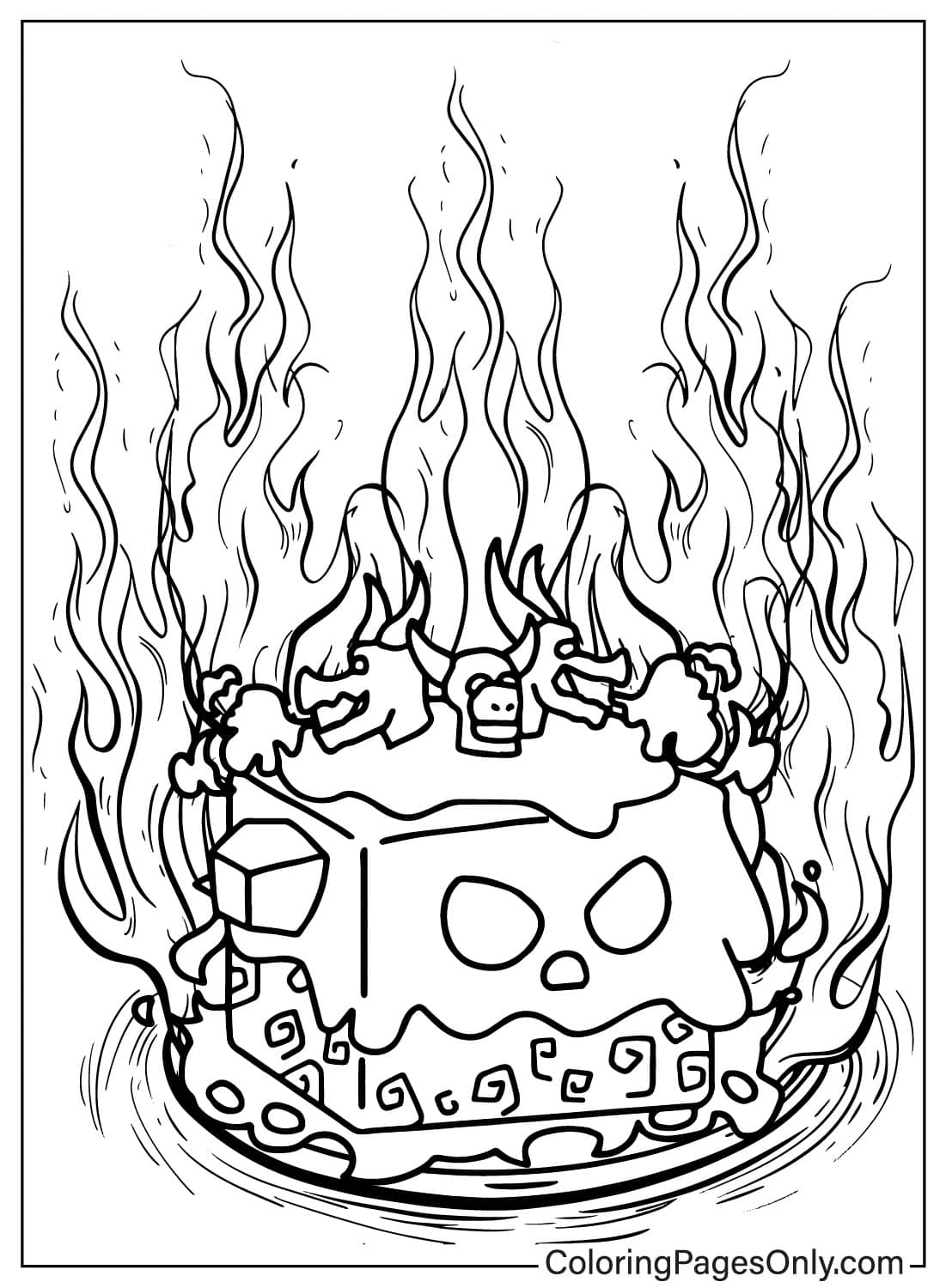 Blox Fruits Free Printable Coloring Pages Blox Fruits Free Printable Coloring Pages