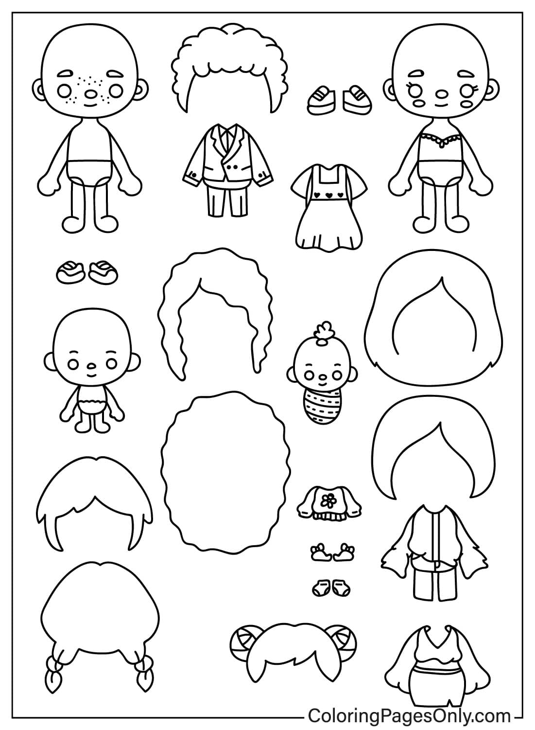 Toca Boca Life World Paper Dolls In 2024 Paper Dolls Paper Dolltoca Toca Boca Life World Paper Dolls In 2024 Paper Dolls Paper Dolltoca