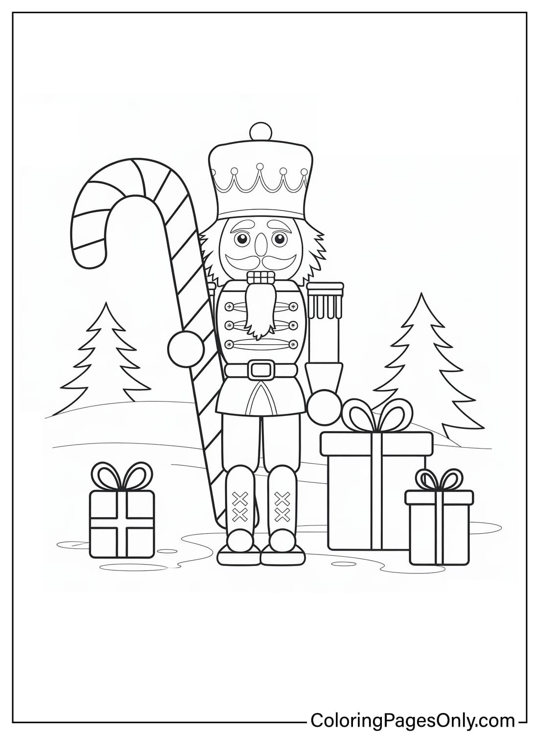 Nutcracker Coloring Pages Ballet Nutcrackers Christmas Printable Kids ...
