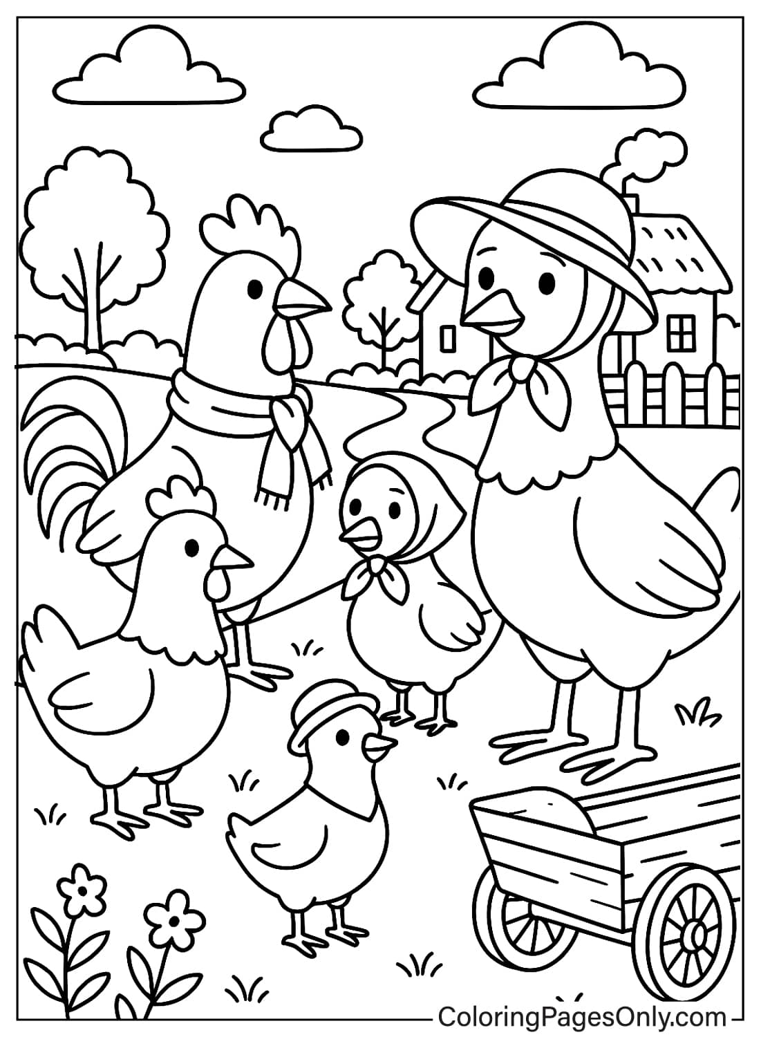 20+ Cottagecore Animals Coloring Pages - Free Printable PDF & Online ...