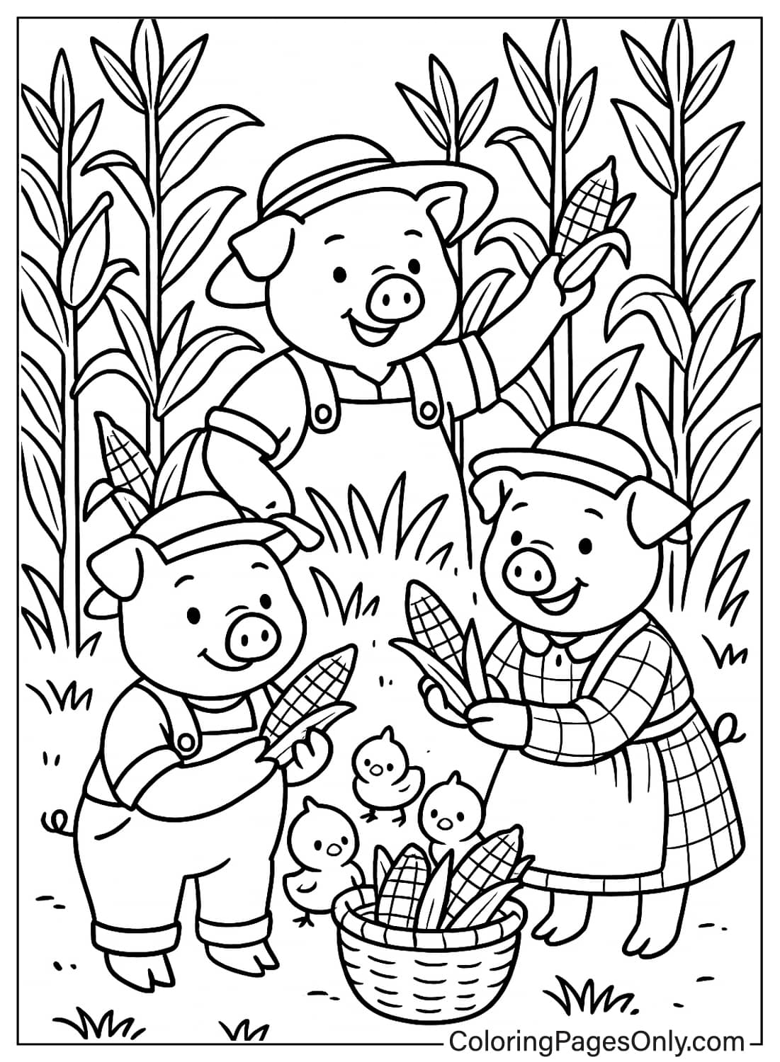 20+ Cottagecore Animals Coloring Pages - Free Printable PDF & Online ...