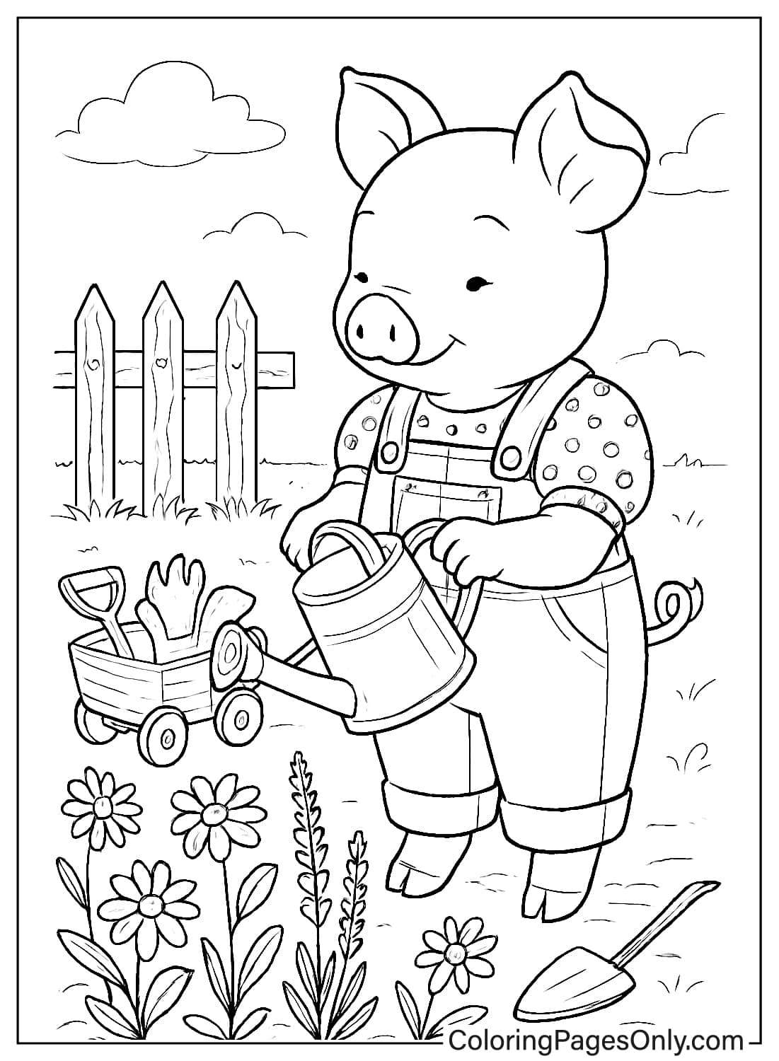 20+ Cottagecore Animals Coloring Pages - Free Printable PDF & Online ...